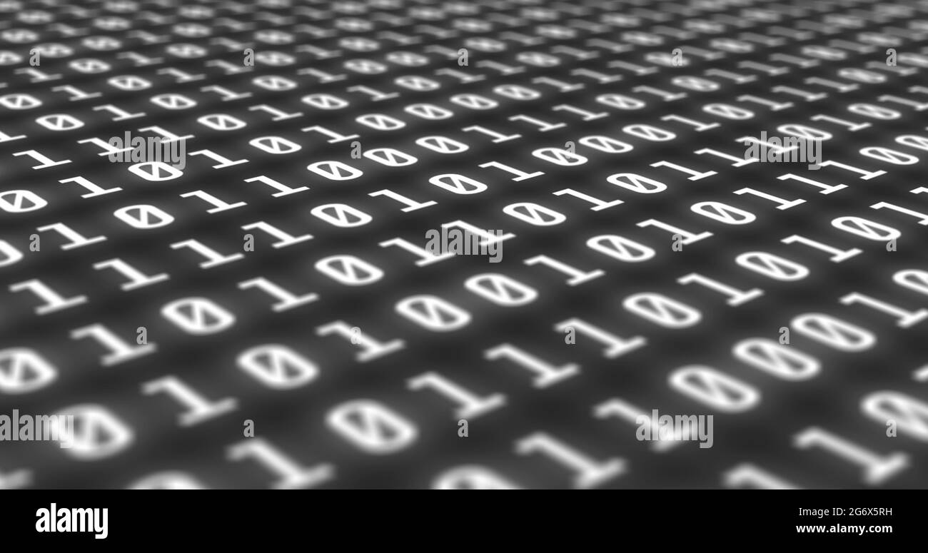 Binary code black white background hi-res stock photography and images ... Binary code black white background hi-res stock photography and images ...