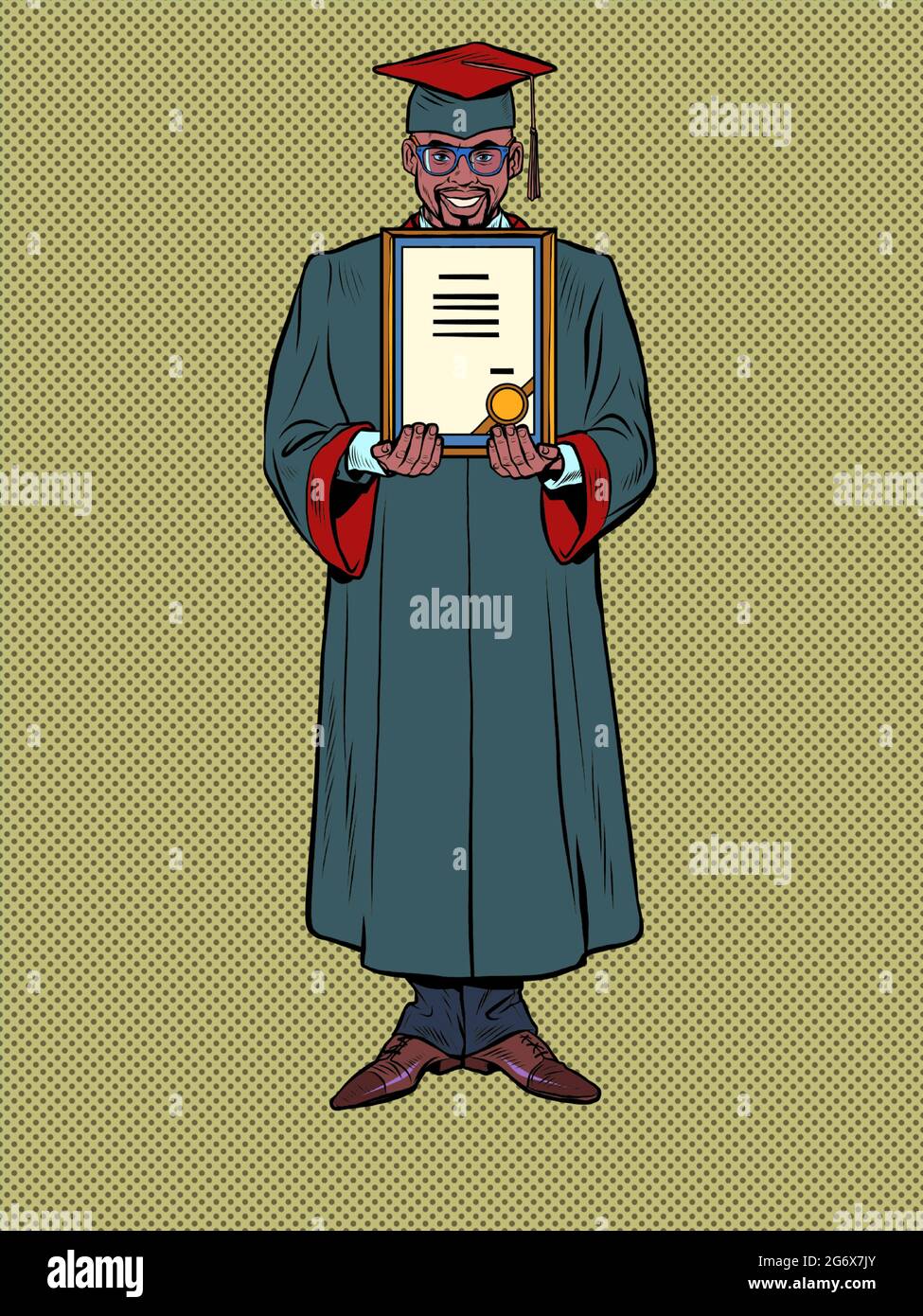 College Graduate Cartoon