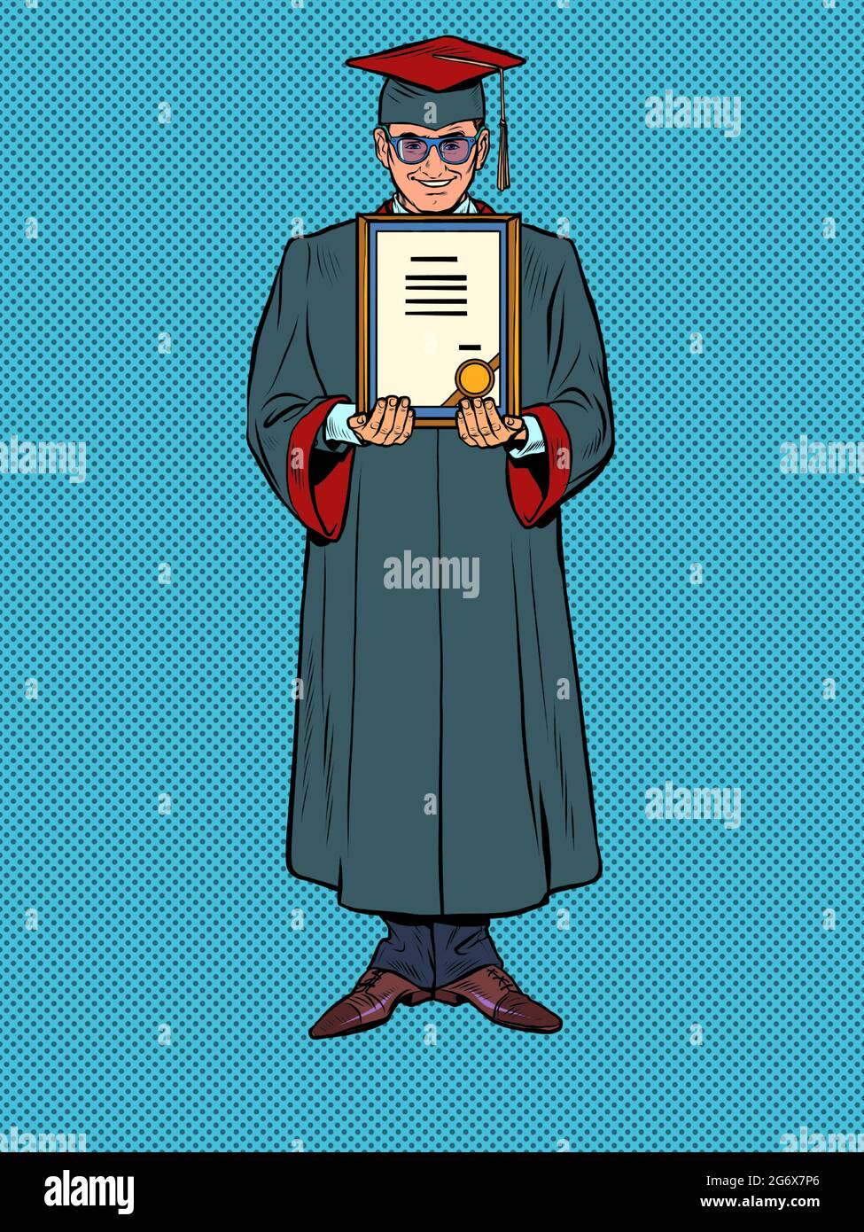 Cartoon Official Diploma