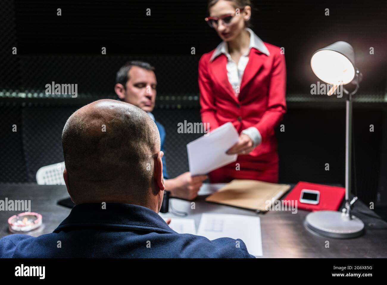 Detective desk hi-res stock photography and images - Alamy