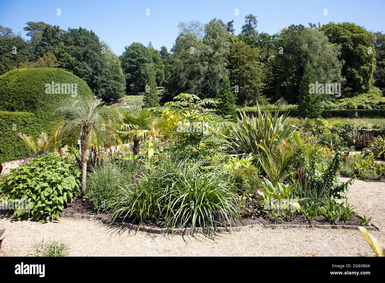 Flowers and bushes of a formal garden of a stately home Stock Photo - Alamy