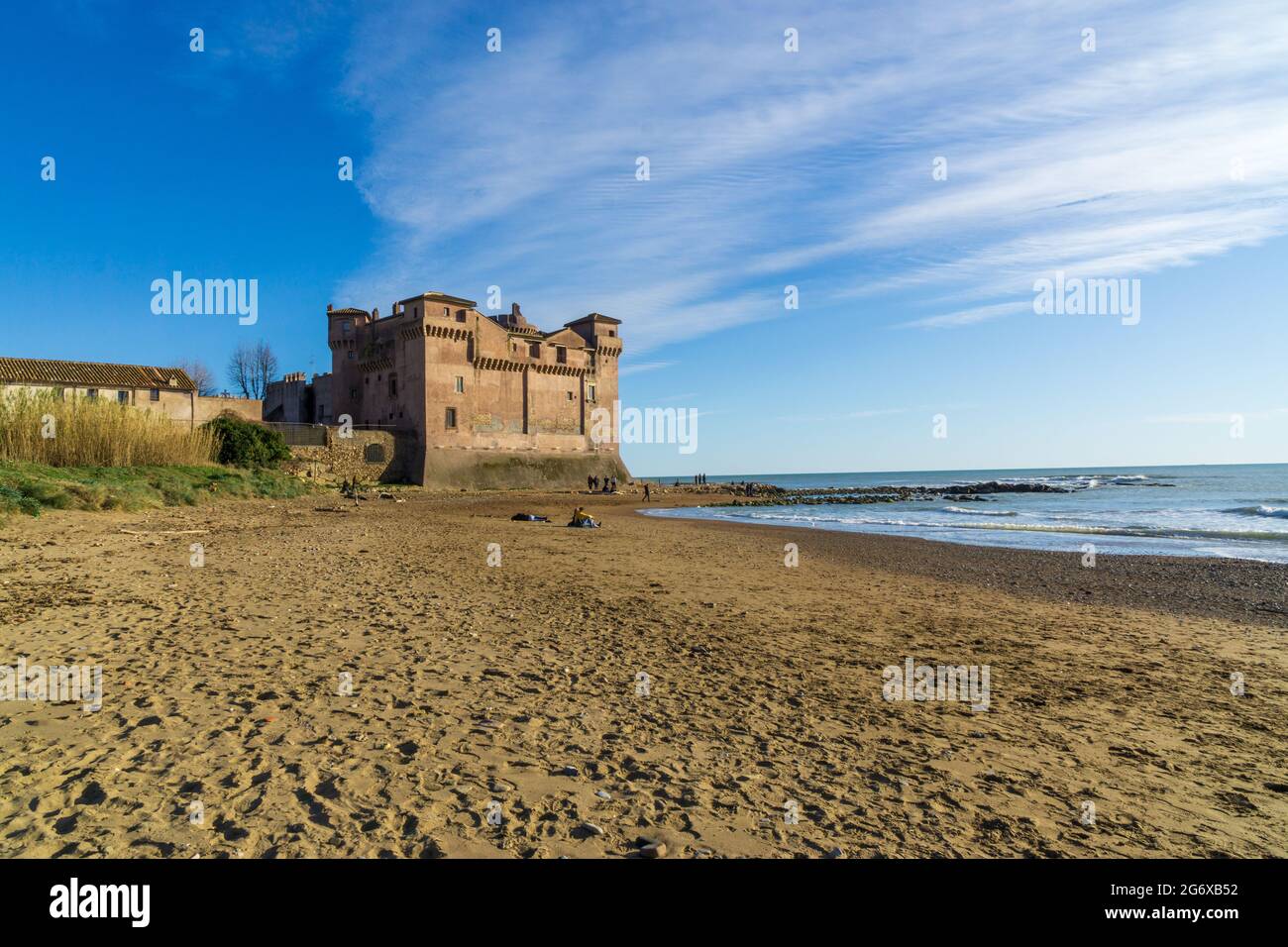 Medieval castle of Santa Severa (municipality of Santa Marinella ...