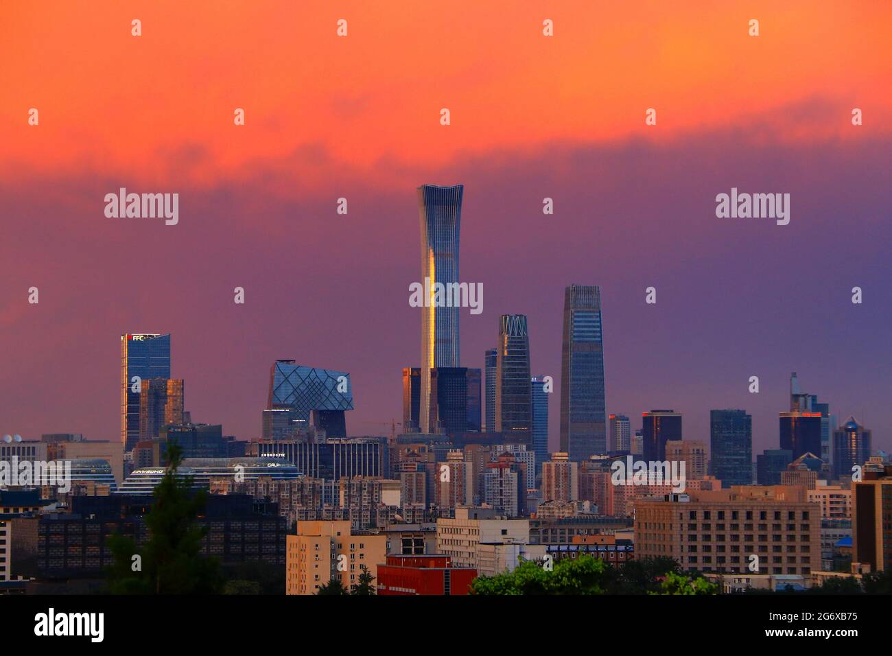 Beijing, Beijing, China. 9th July, 2021. On July 8, 2021, many areas of ...