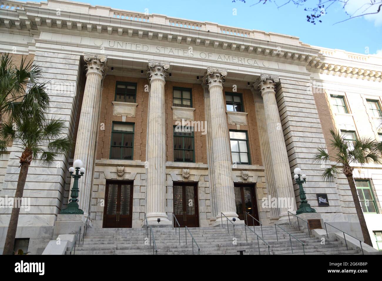 Front of the Courthouse in Tampa, Florida, USA Stock Photo - Alamy