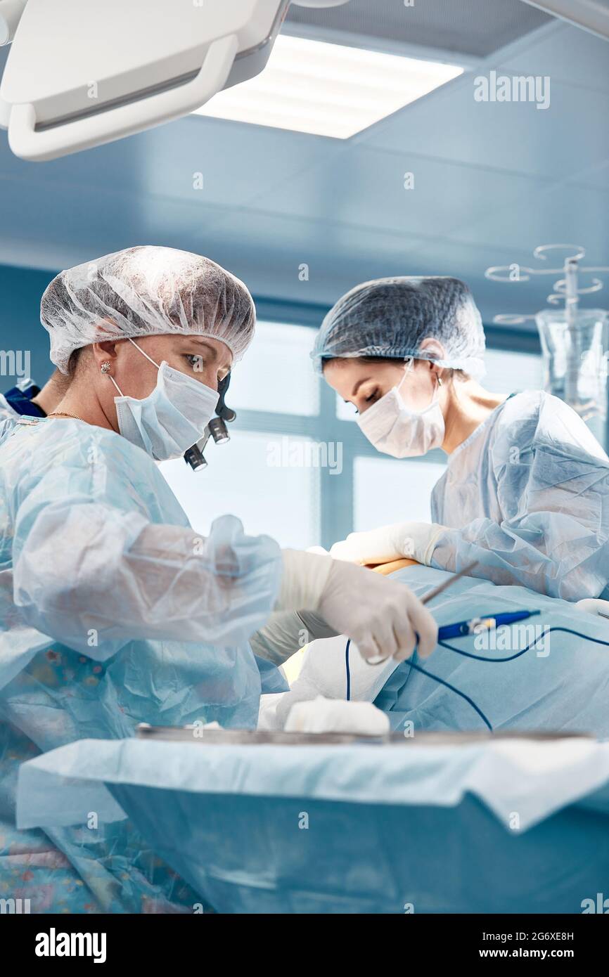 The hard work of a team of surgeons, the hard work of professional ...