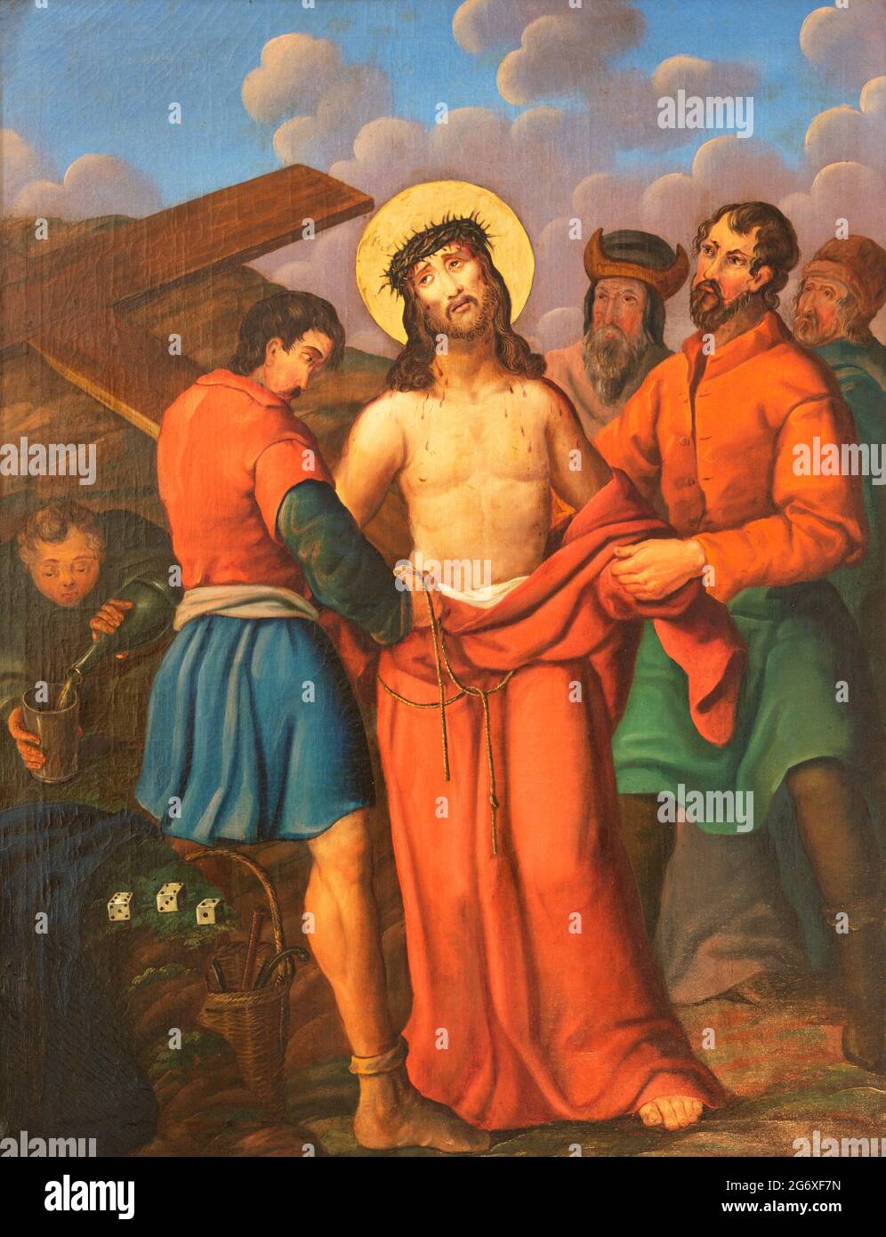 Jesus crucifixion clothes hi-res stock photography and images - Alamy