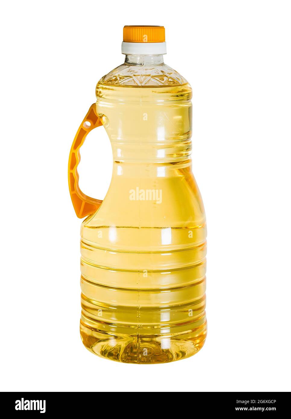 Big plastic bottle of vegetable oil isolated on white background Stock ...