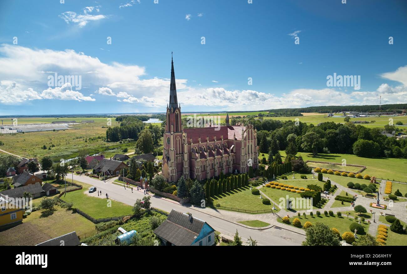 View on tower catholic hi-res stock photography and images - Alamy