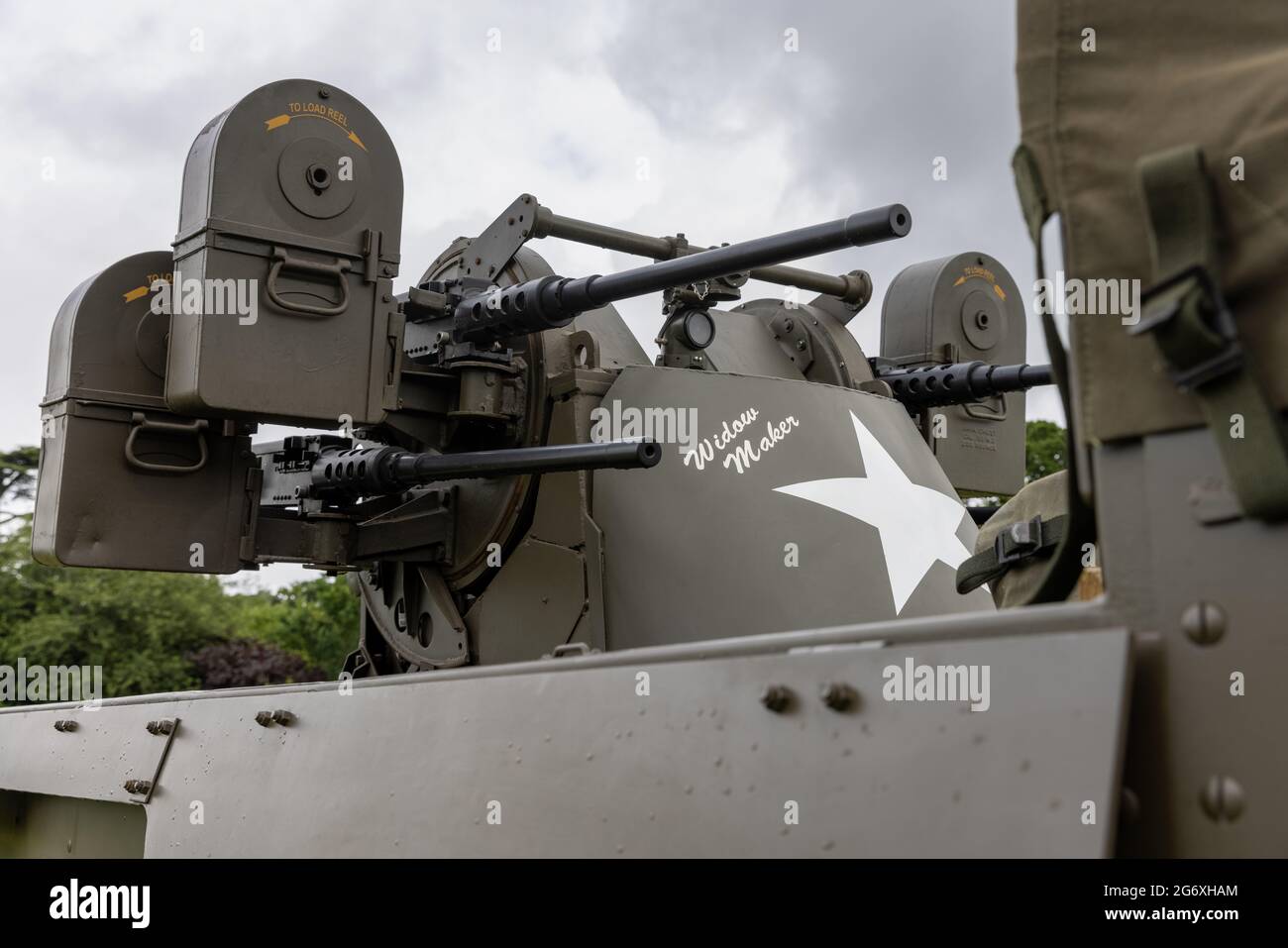 M3 Half-track armored personnel Carrier on static display at ...