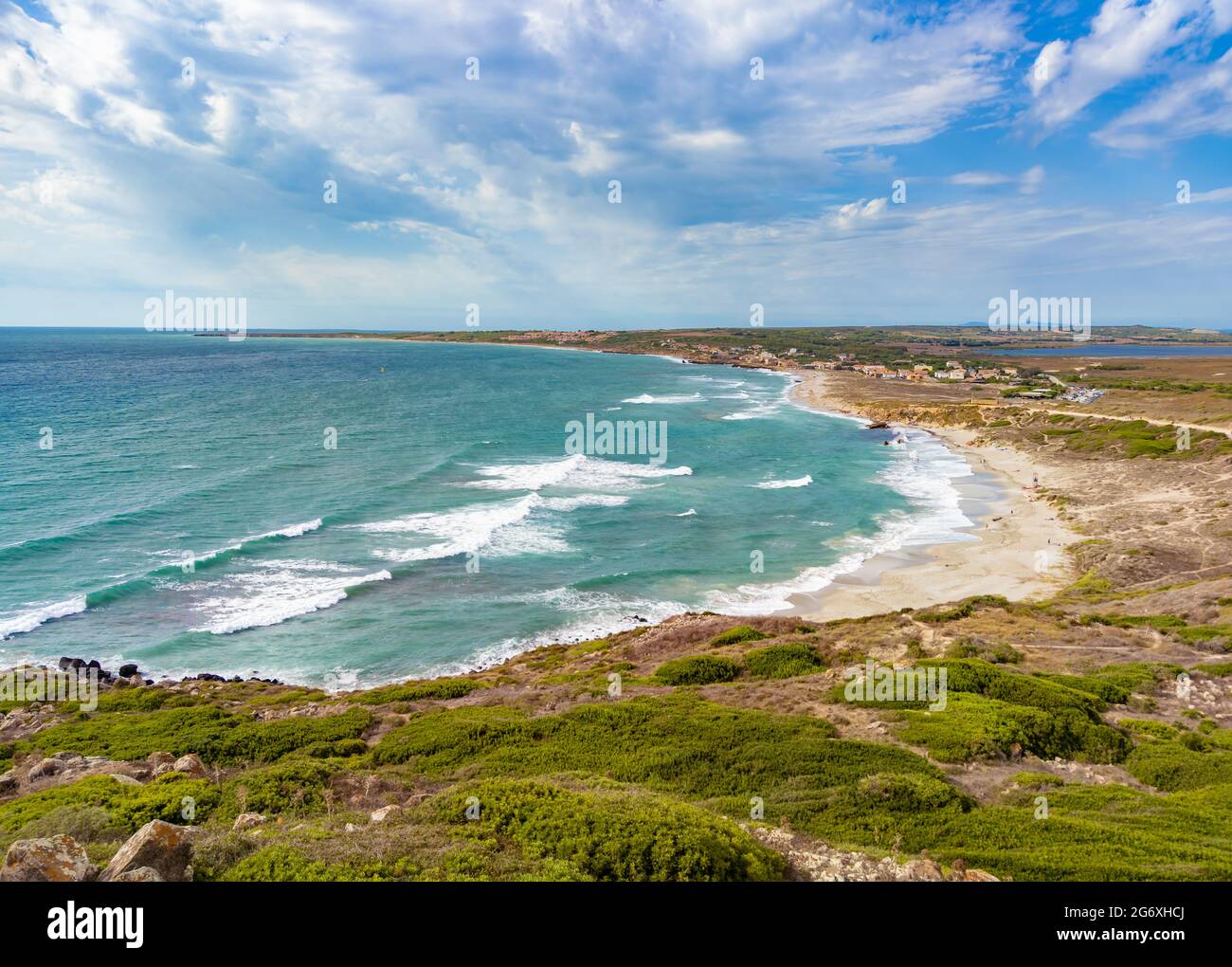 Cabras (Italy) - The coastal touristic town in Sardinia region and ...