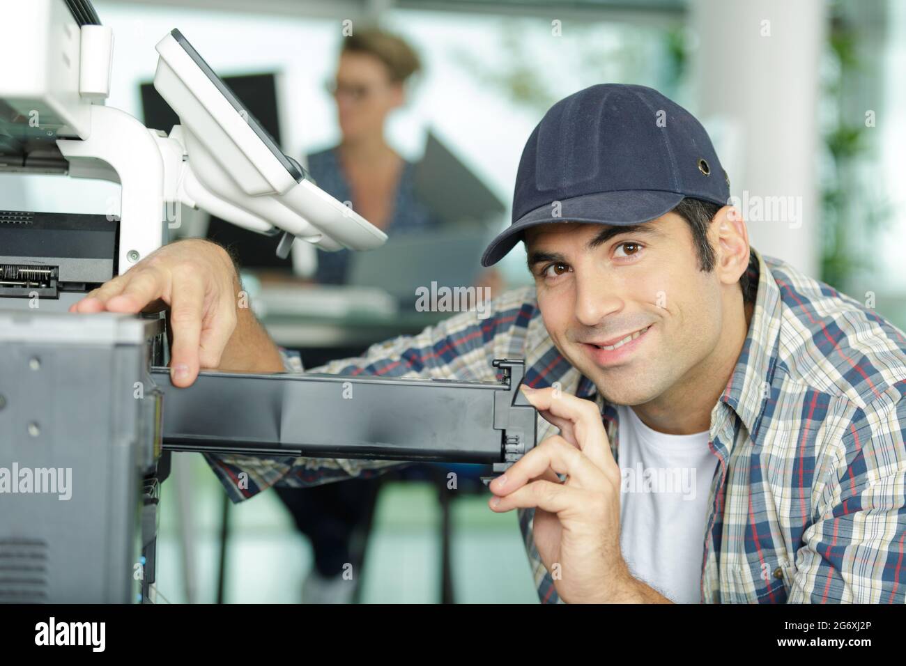 Smashed Copy Machine