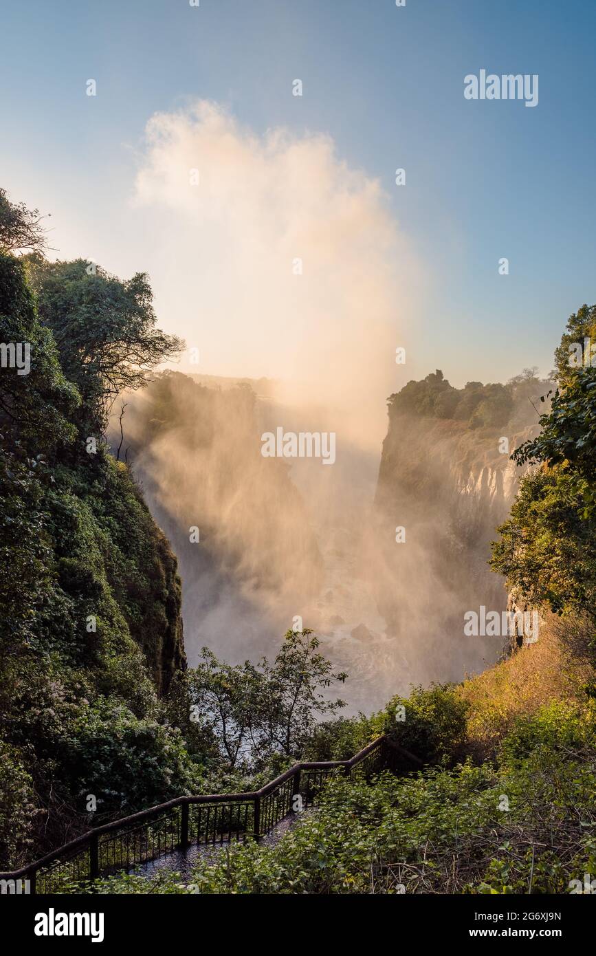 Victoria falls walk hi-res stock photography and images - Alamy