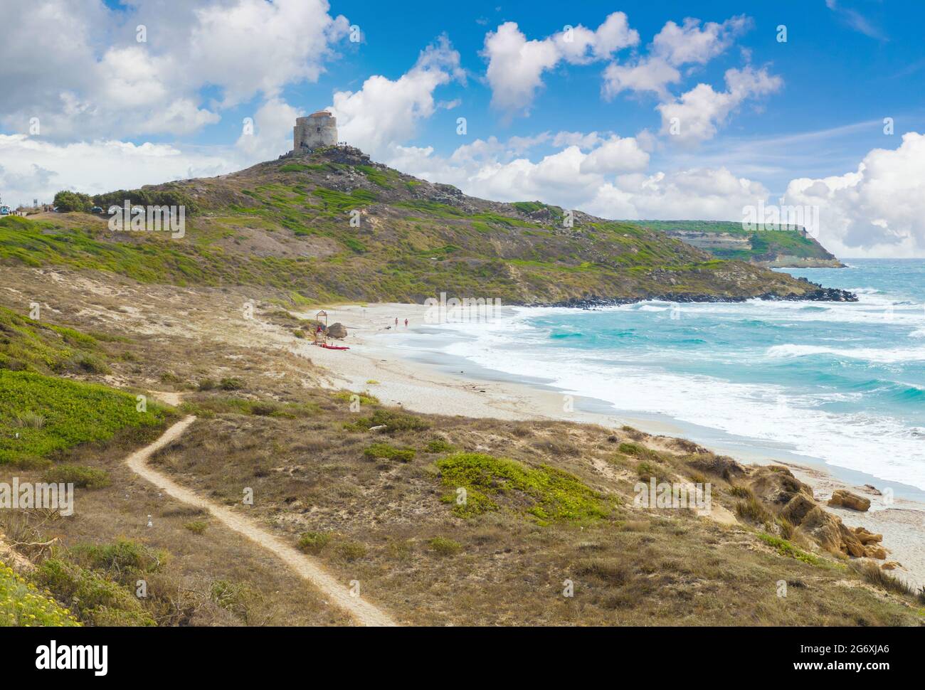 Cabras (Italy) - The coastal touristic town in Sardinia region and ...