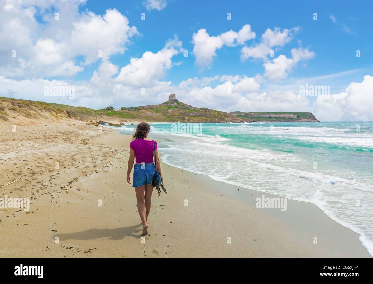 Cabras (Italy) - The coastal touristic town in Sardinia region and ...