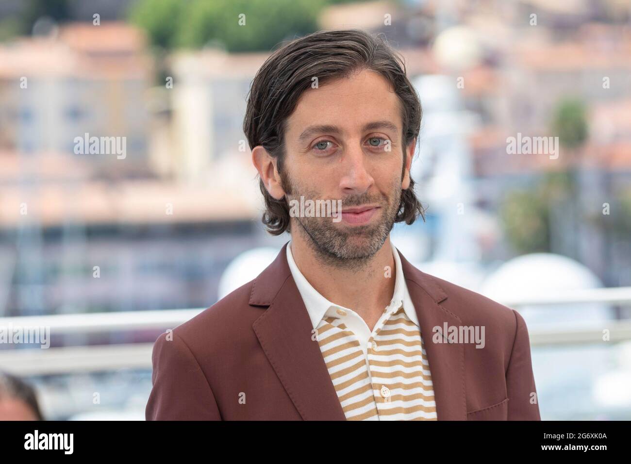 Simon Helberg poses at the photocall of the film 'Annette' during the ...