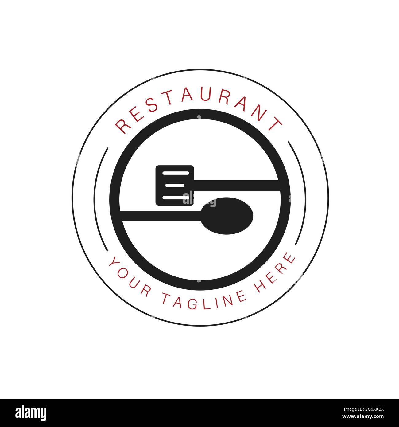 New restaurant food and meal logo and symbols Stock Vector Image & Art ...