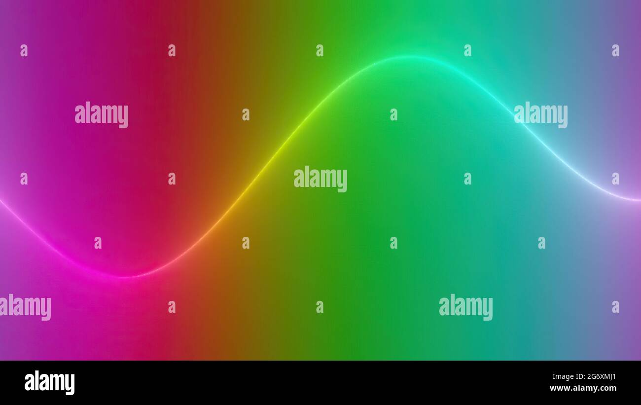 Colorful Abstract Rainbow Spectrum Line Stock Photo - Alamy
