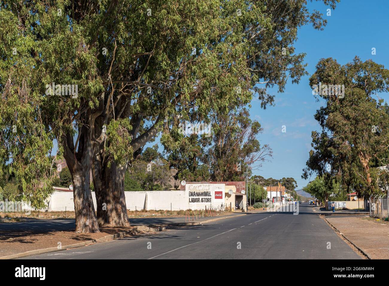 TOUWS RIVER, SOUTH AFRICA - APRIL 20, 2021: A street scene, with ...
