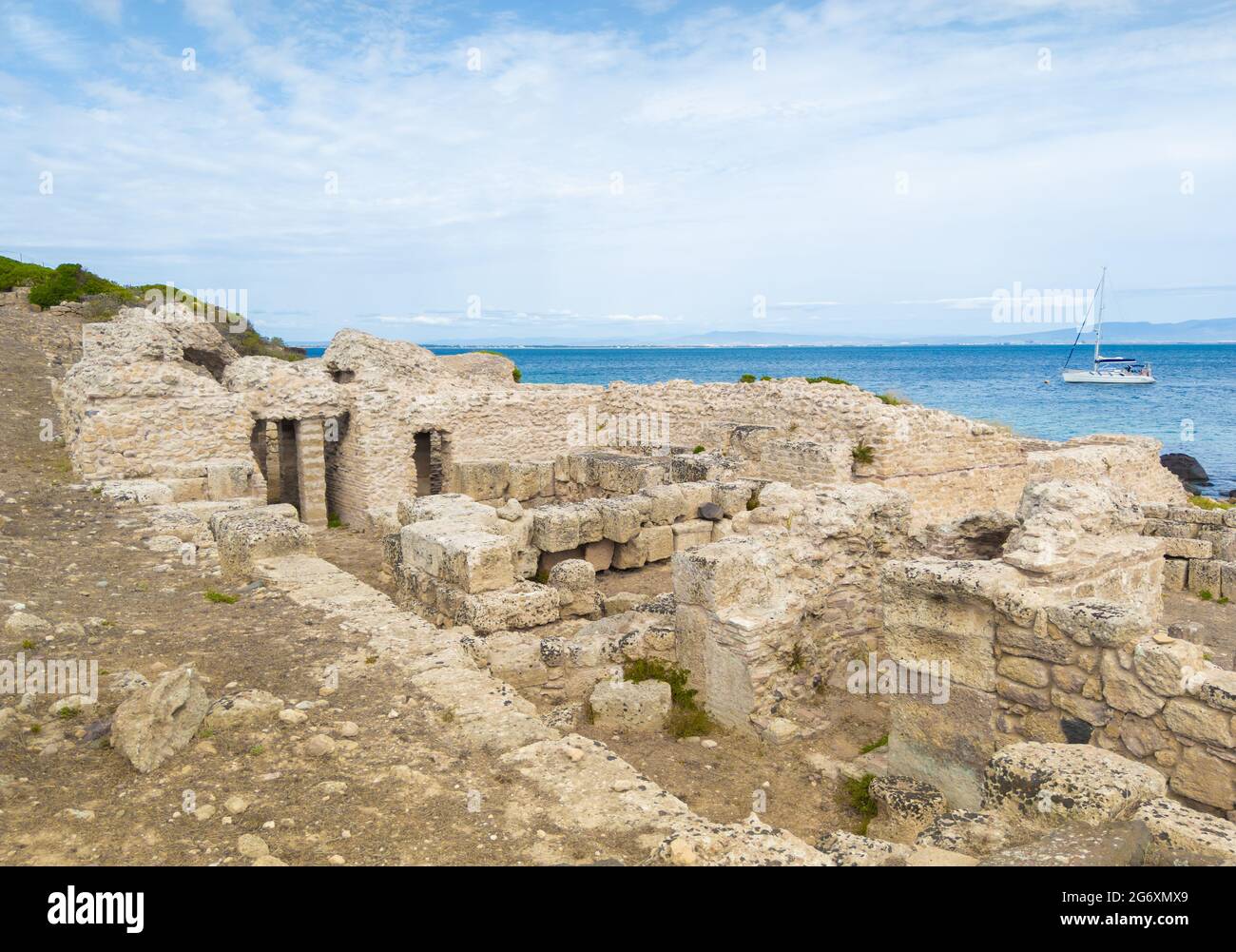 Cabras (Italy) - The coastal touristic town in Sardinia region and ...