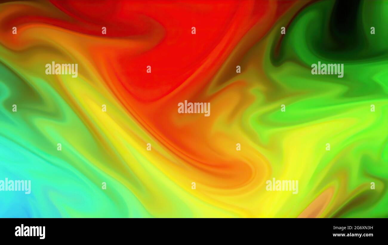 Colorful paint mix with gradient vivid colors Stock Photo - Alamy