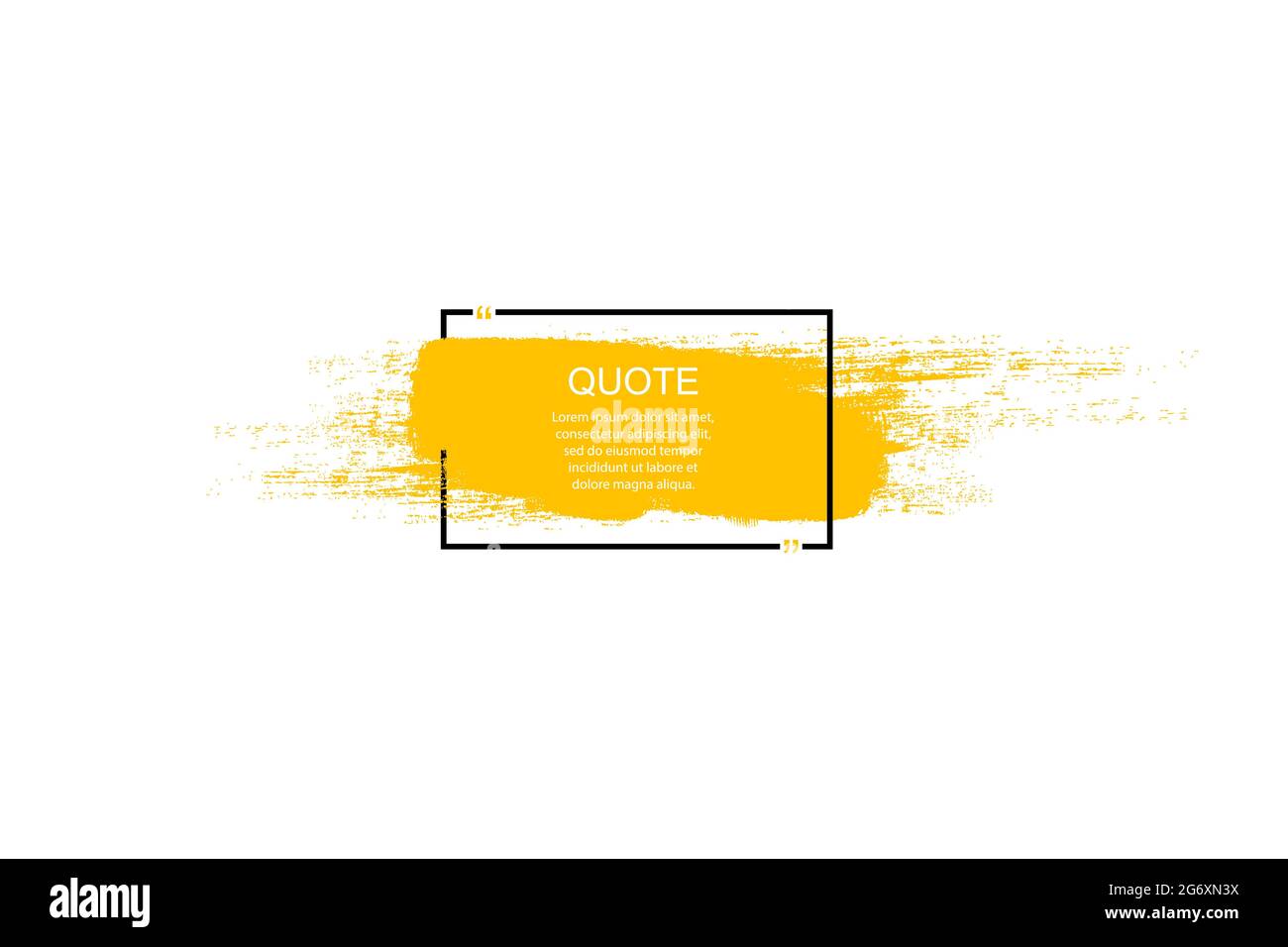 Quote box frame, big set. Quote box icon. Texting quote boxes. Blank ...