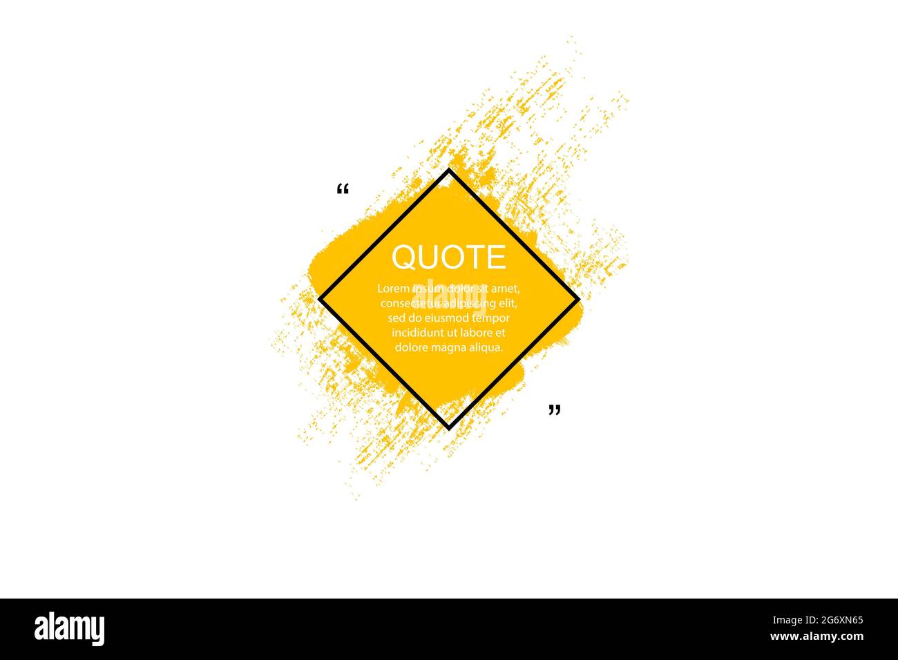 Quote box frame, big set. Quote box icon. Texting quote boxes. Blank ...