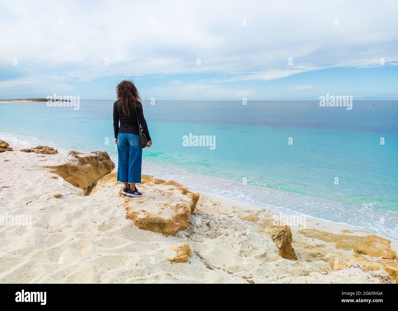 Cabras (Italy) - The coastal touristic town in Sardinia region and ...