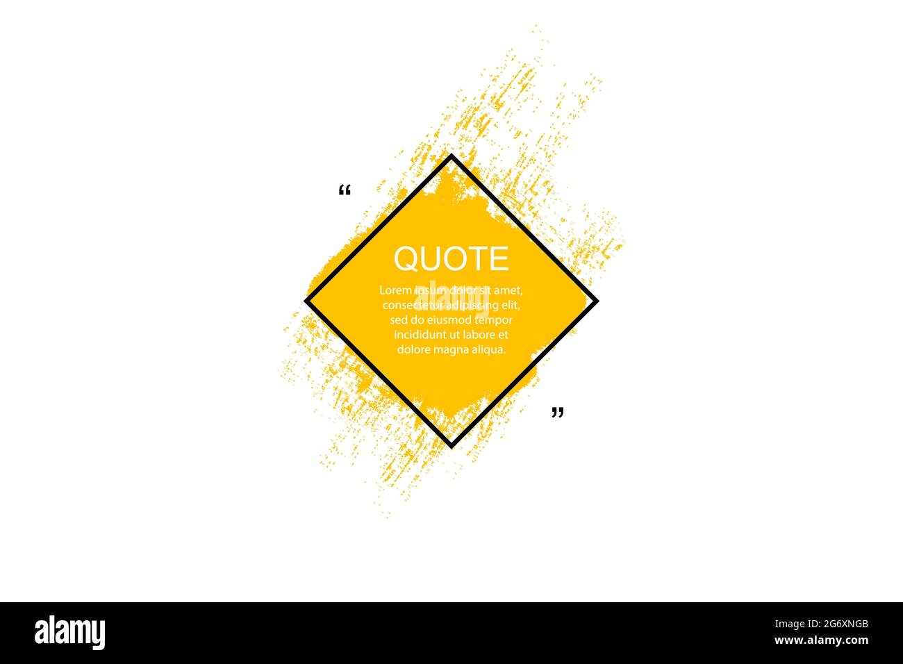 Quote box frame, big set. Quote box icon. Texting quote boxes. Blank ...