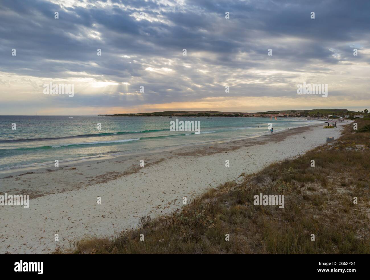 Cabras (Italy) - The coastal touristic town in Sardinia region and ...