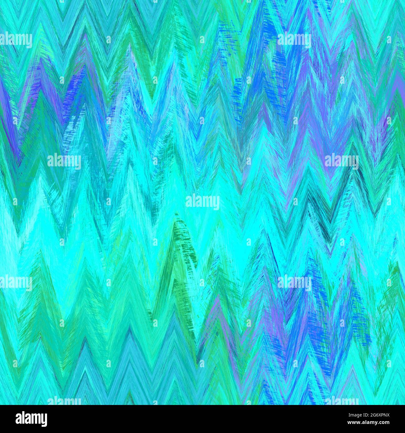 Teal Ombre Chevron Background