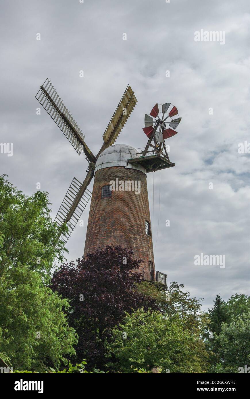 Building with windmill hi-res stock photography and images - Alamy