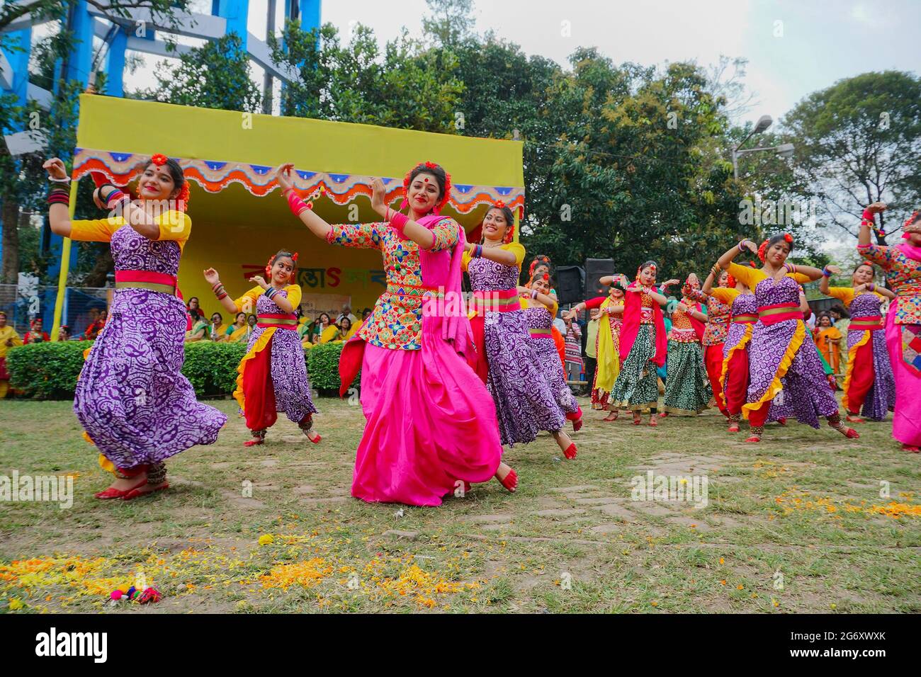 Kolkata, West Bengal, India - 9th March 2020 : Smiling young Bengali ...