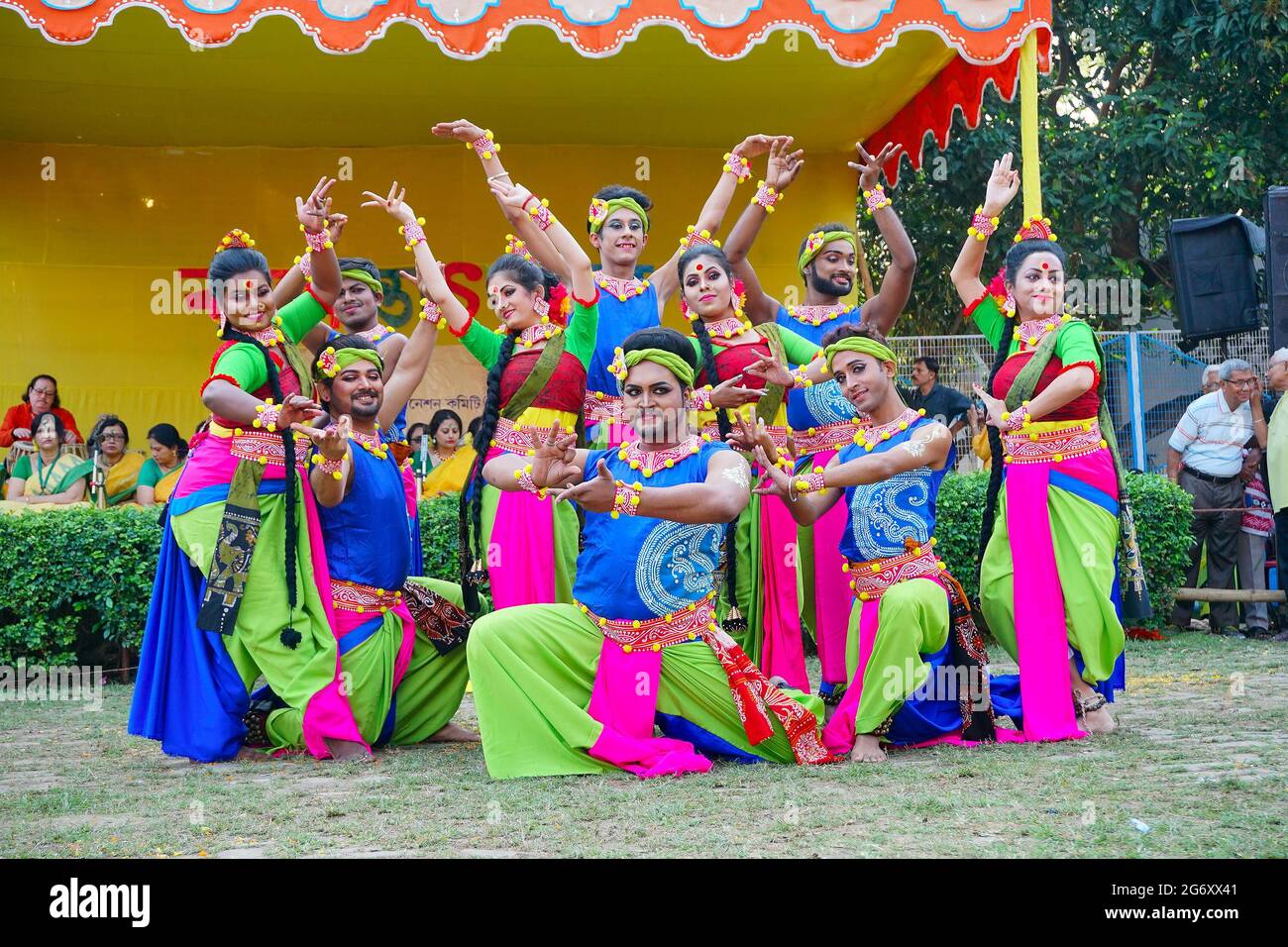 Kolkata, West Bengal, India - 9th March 2020 : Smiling young Bengali ...