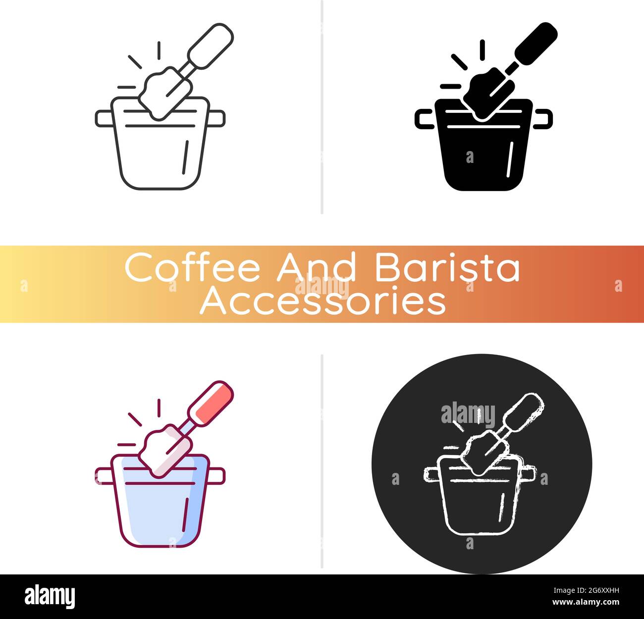 Coffee knock box icon Stock Vector Image & Art - Alamy