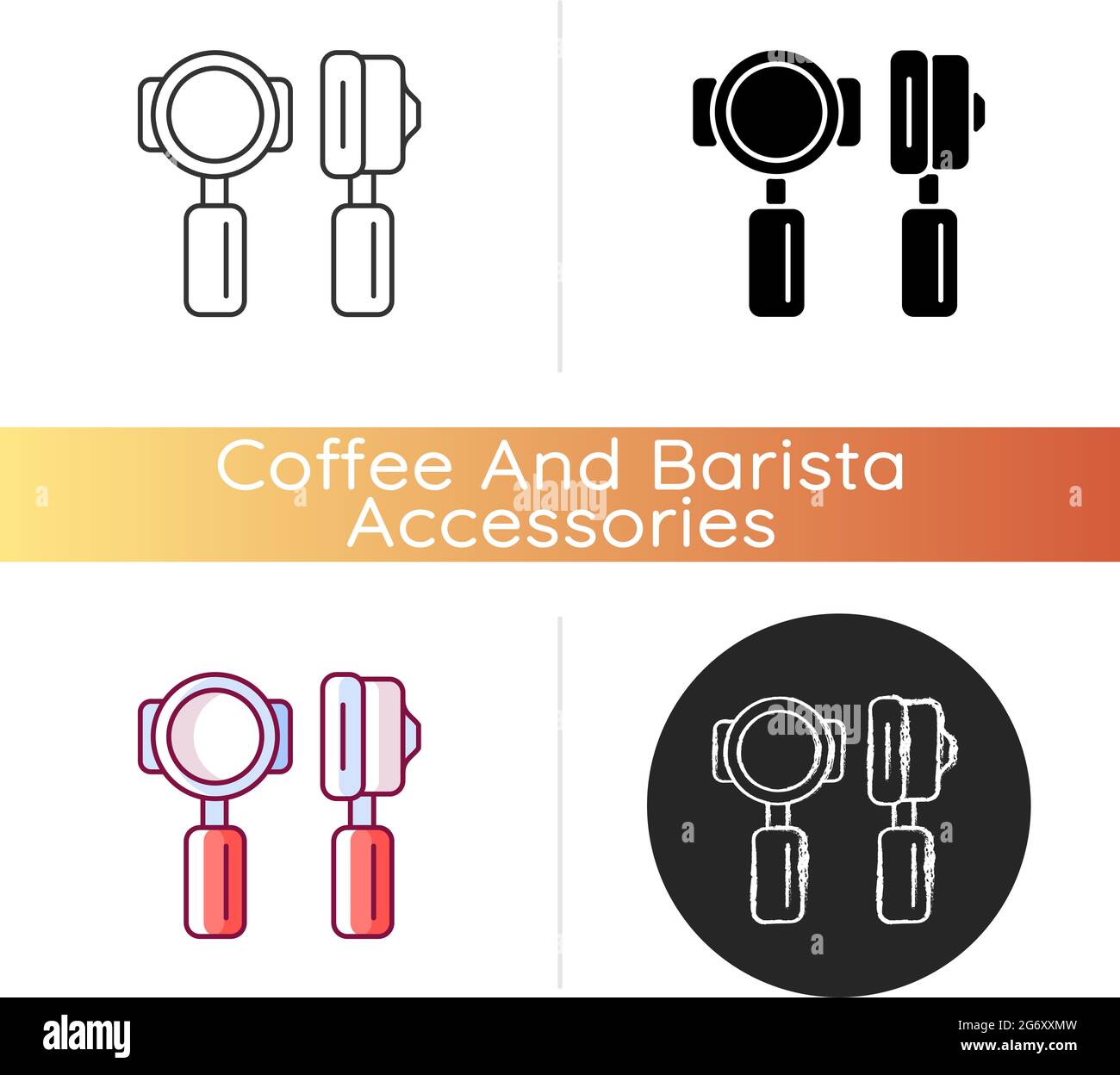 Portafilter tool Stock Vector Images - Alamy