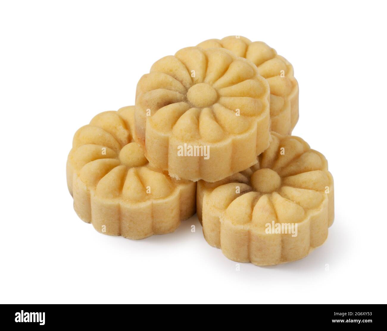 Delicious mung bean moon cake mooncake pastry for Mid-Autumn Festival ...