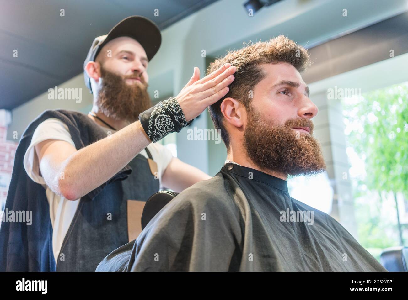 Hair done haircut hi-res stock photography and images - Alamy