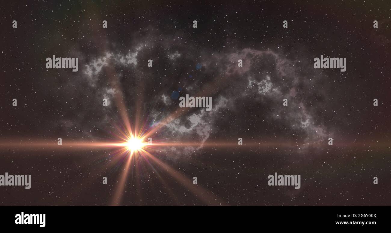 Orange night sky stars hi-res stock photography and images - Alamy