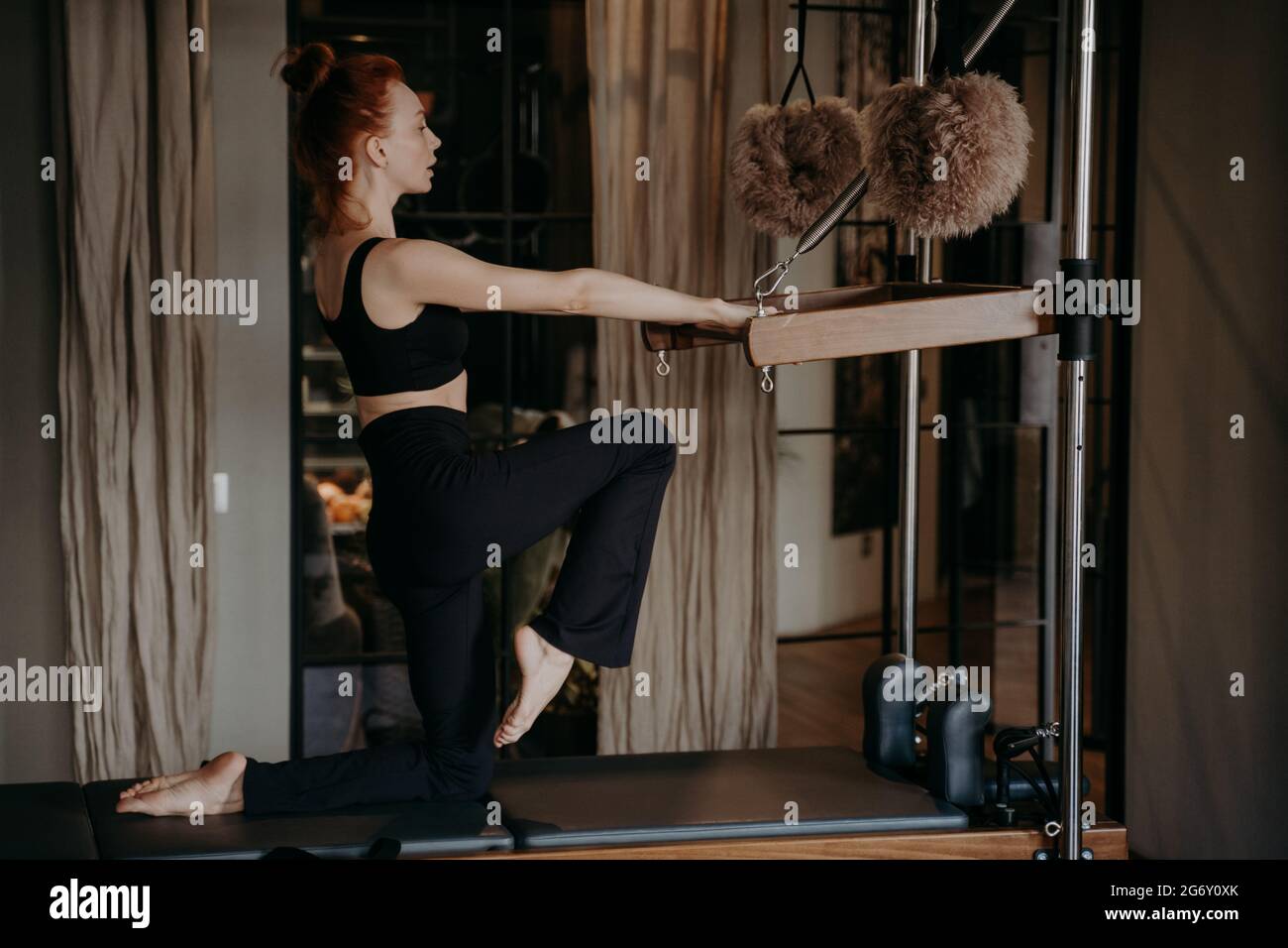 Pilates exercises hi-res stock photography and images - Alamy