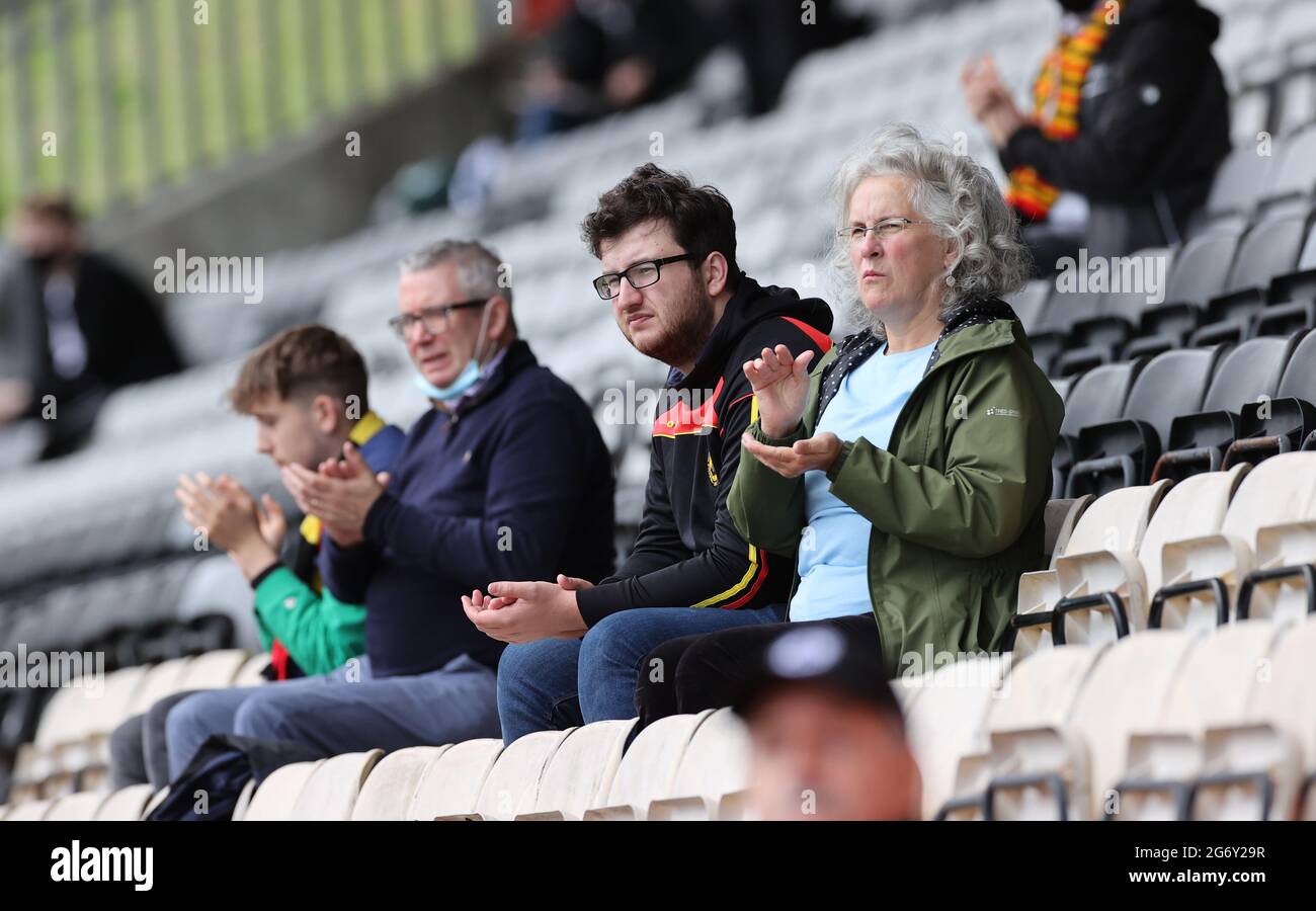 Partick thistle stadium fans hi-res stock photography and images - Alamy