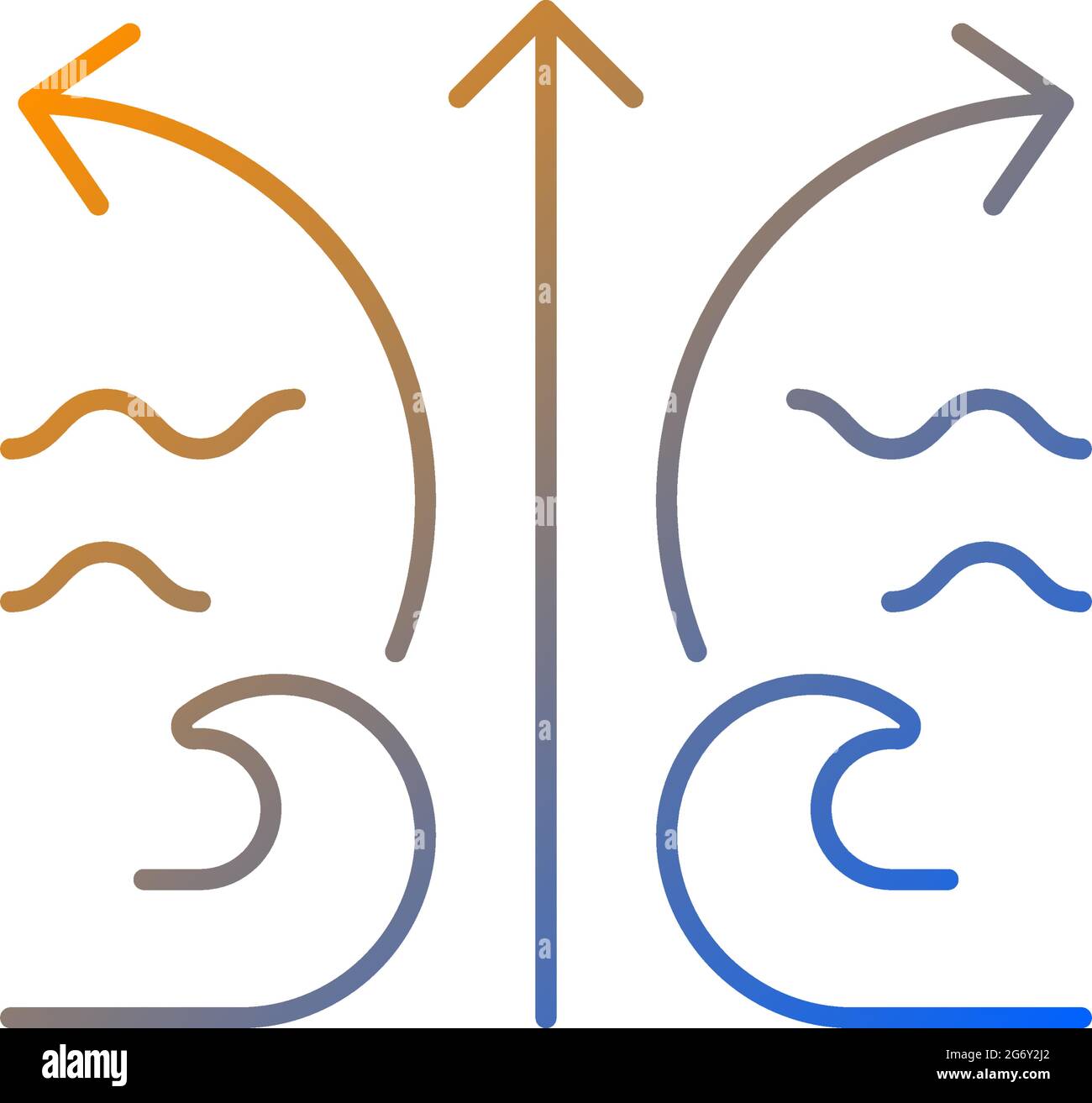 Rip current Cut Out Stock Images & Pictures - Alamy