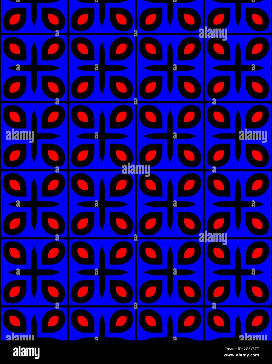 Seamless background pattern of a blue and red colors Stock Photo - Alamy
