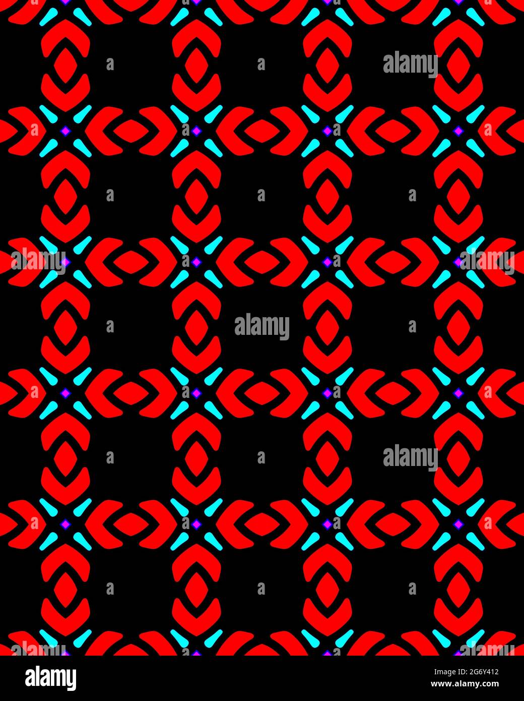 Seamless red and black pattern - perfect for wallpapers Stock Photo - Alamy