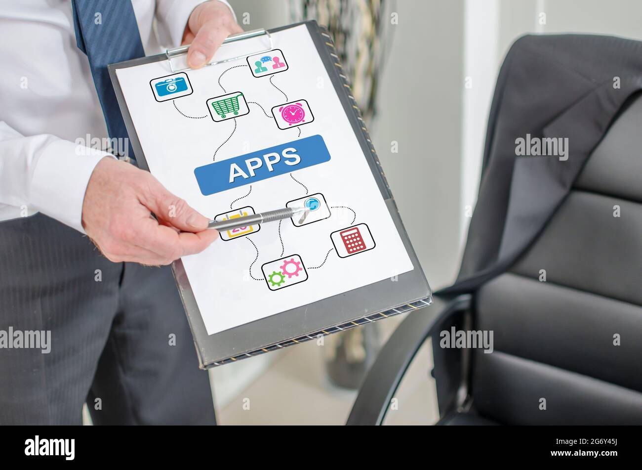 Smart clipboard icon hi-res stock photography and images - Alamy