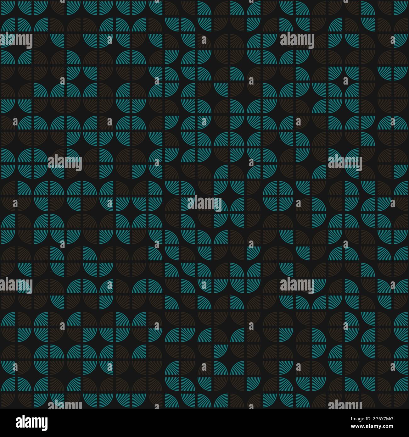 Abstract Geometrical Generative Computational Art Illustration Stock