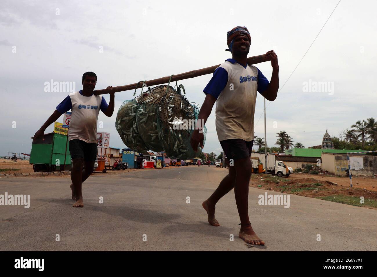 India tamil nadu chennai fish hi-res stock photography and images - Alamy