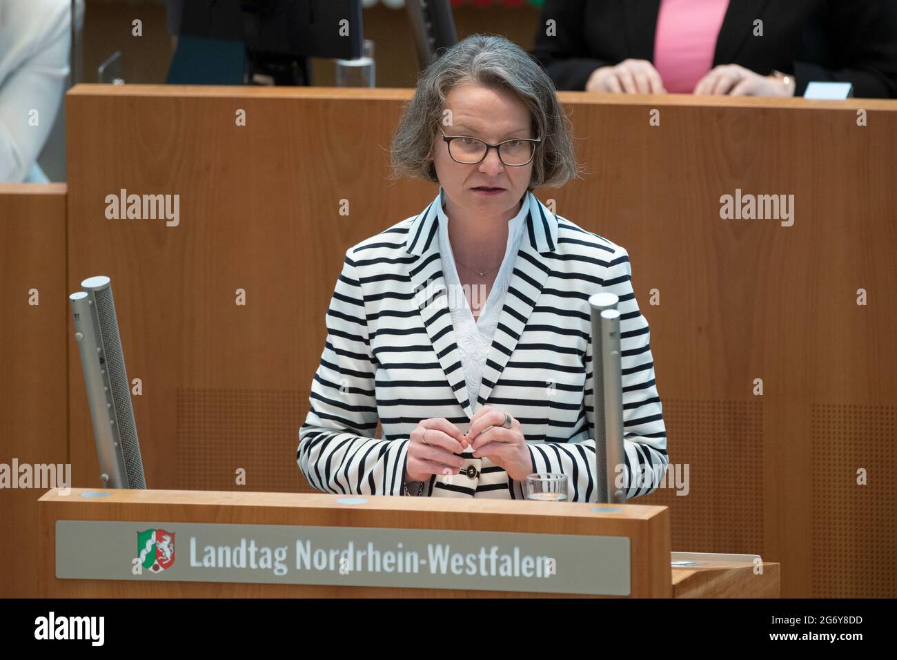 Duesseldorf, Deutschland. 01st July, 2021. Ina SCHARRENBACH, CDU ...