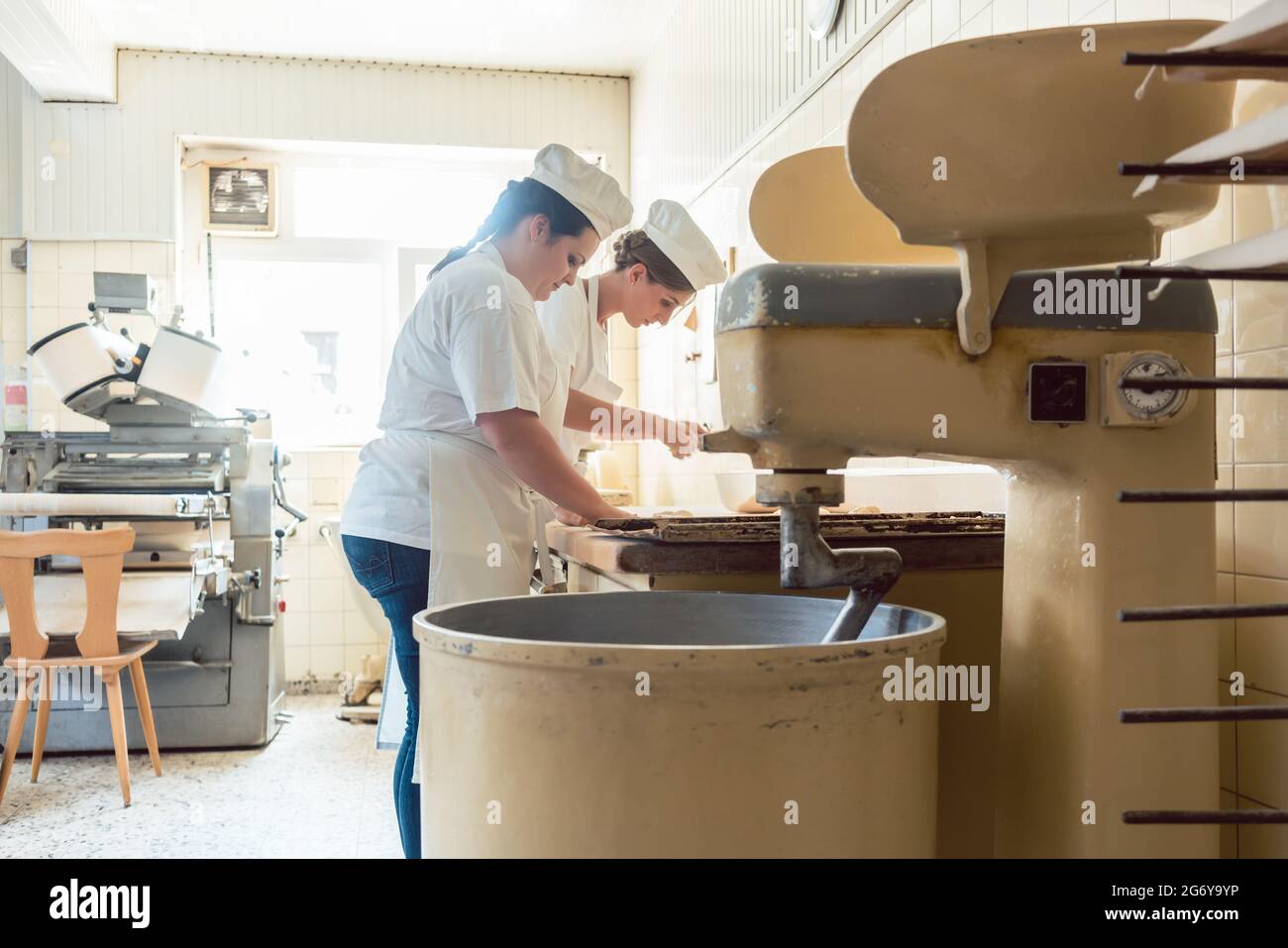 Traditional pretzel making hi-res stock photography and images - Alamy