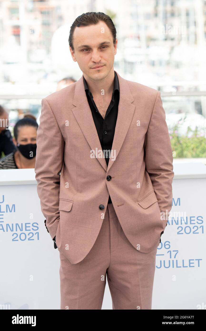 Franz Rogowski attends the Great Freedom photocall during the 74th ...