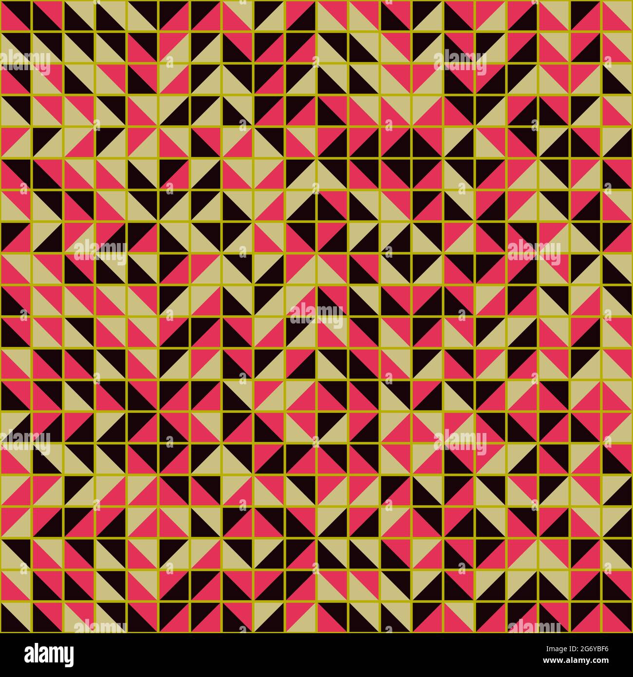 Abstract Geometrical generative computational art illustration Stock ...